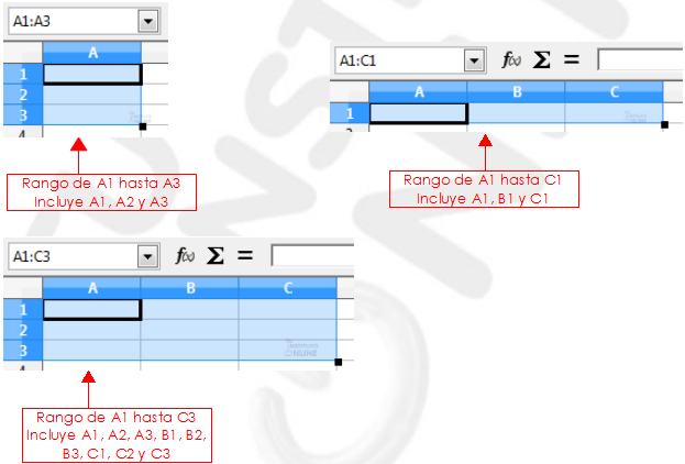 Hojas de c?lculo. Tu Instituto Online.