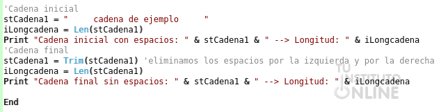 Lenguajes de programación: Gambas. Tu Instituto Online.