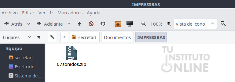 Presentaciones LibreOffice Impress nivel b?sico. Tu Instituto Online.