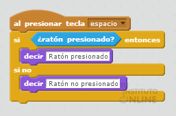 Scratch nivel básico. Tu Instituto Online.